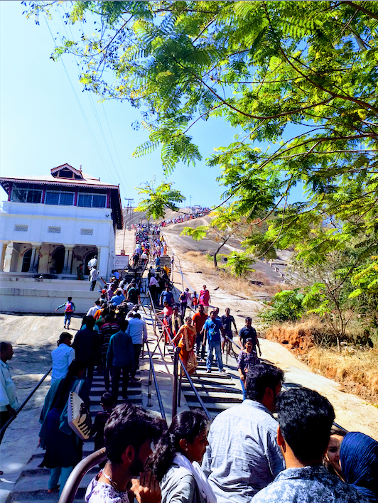 stairs-Bahubali temple, Shravanbelogola – madhuonthego